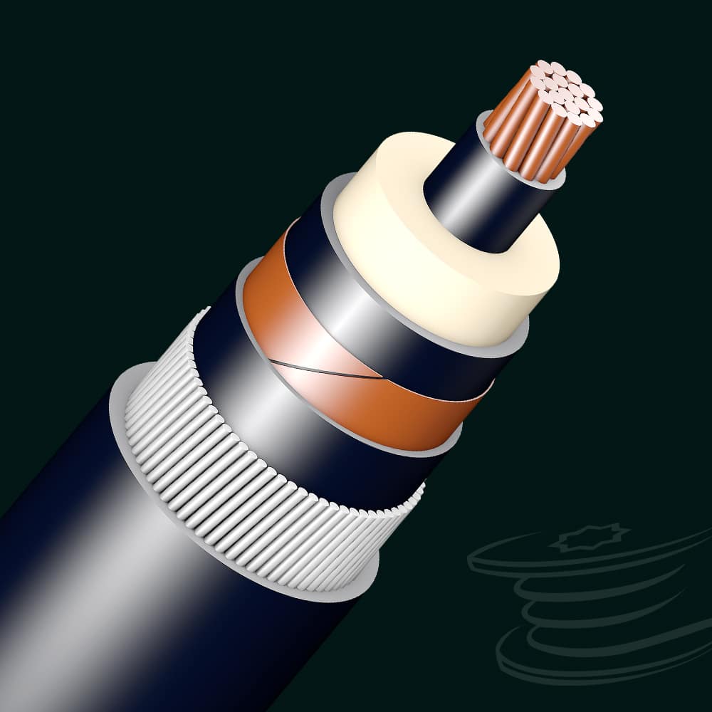 6/10 kV, Copper, Single core Aluminum Wire Armoured Cable - Al Rowad