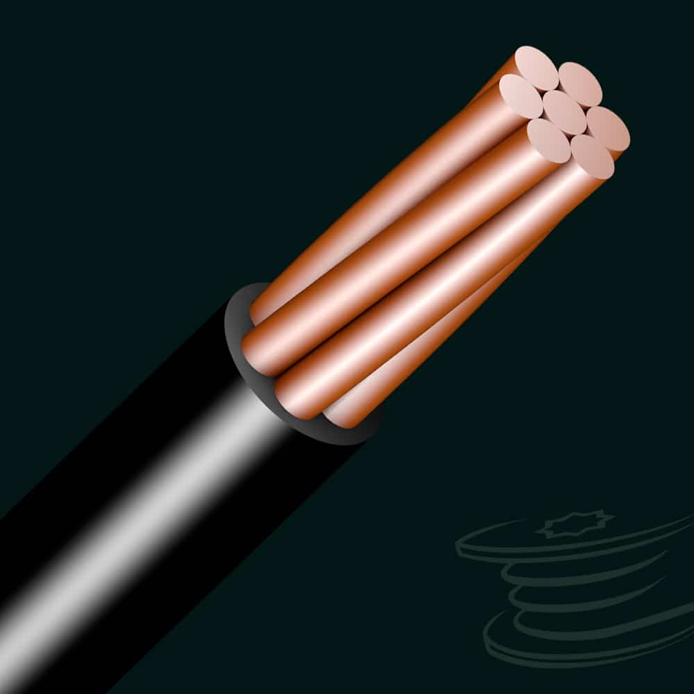 Insulated Conductor, Hard Drawn Copper (HDCU) - Al Rowad
